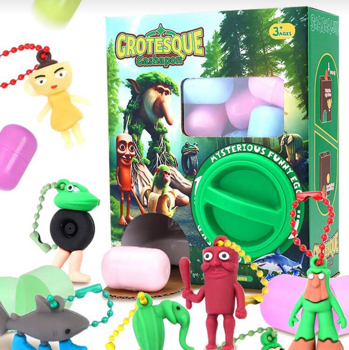 Italian Brainrot Mini Vending Machine – Mystery Capsule Toy Box ...